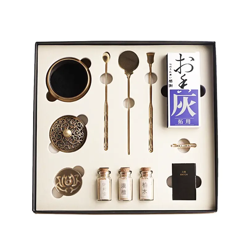 Copper Incense Burner Starter Kit - Complete Set for Beginners | NewZen